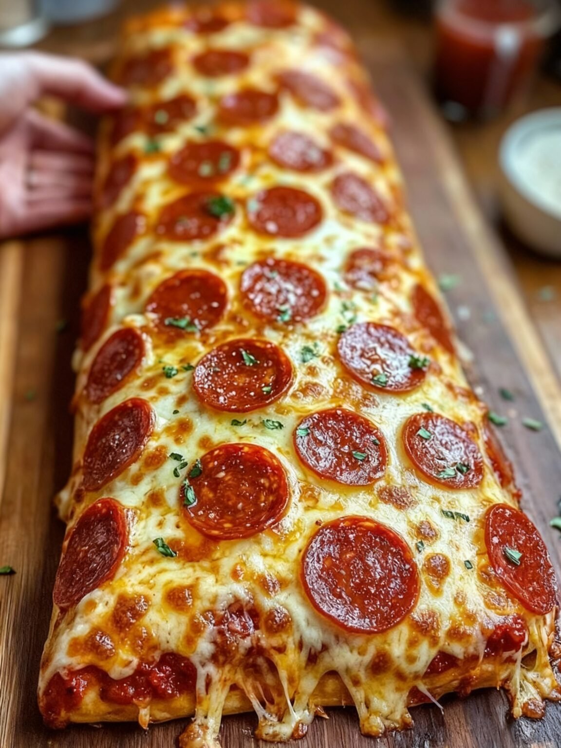 Tremendous Cheesy Pepperoni Stromboli Recipe - rapidrecipes.blog