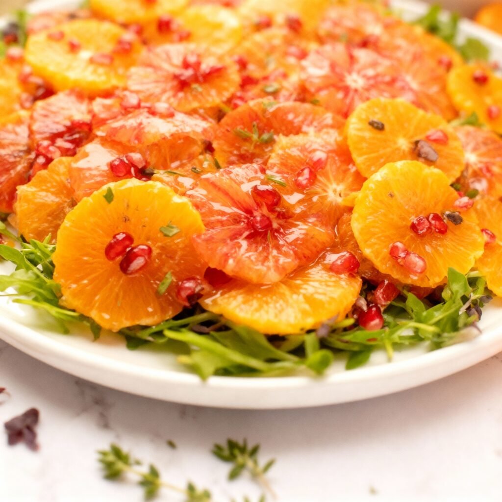 Citrus Salad with Tangy Dressing Recipe - rapidrecipes.blog