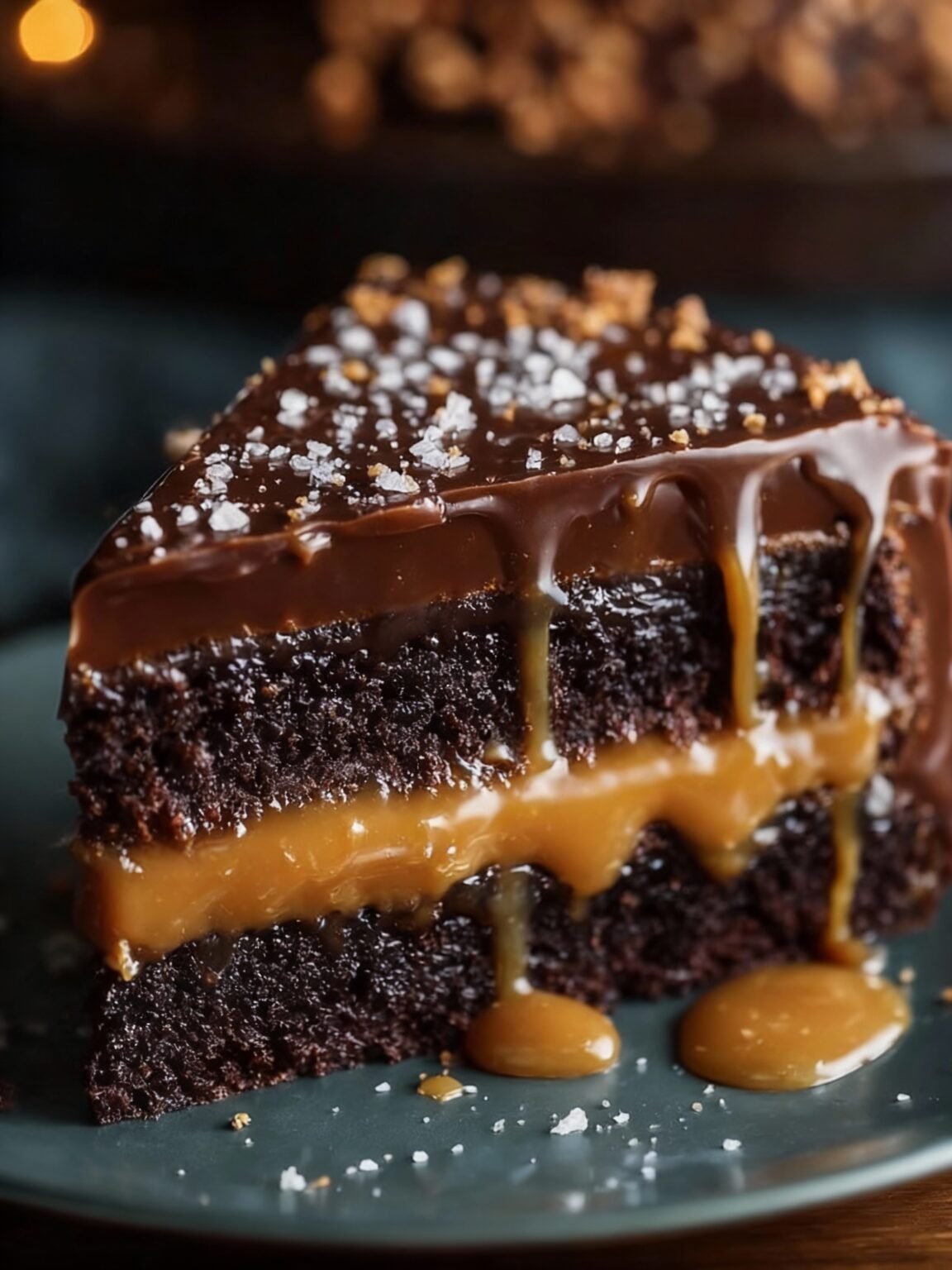 Salted Caramel Chocolate Cake Recipe - rapidrecipes.blog