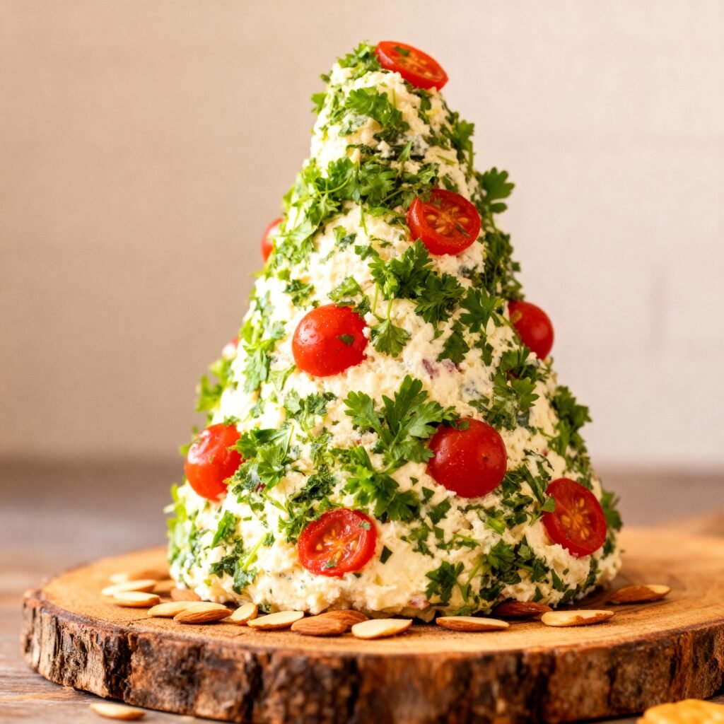 Christmas Tree Cheese Ball Recipe - rapidrecipes.blog