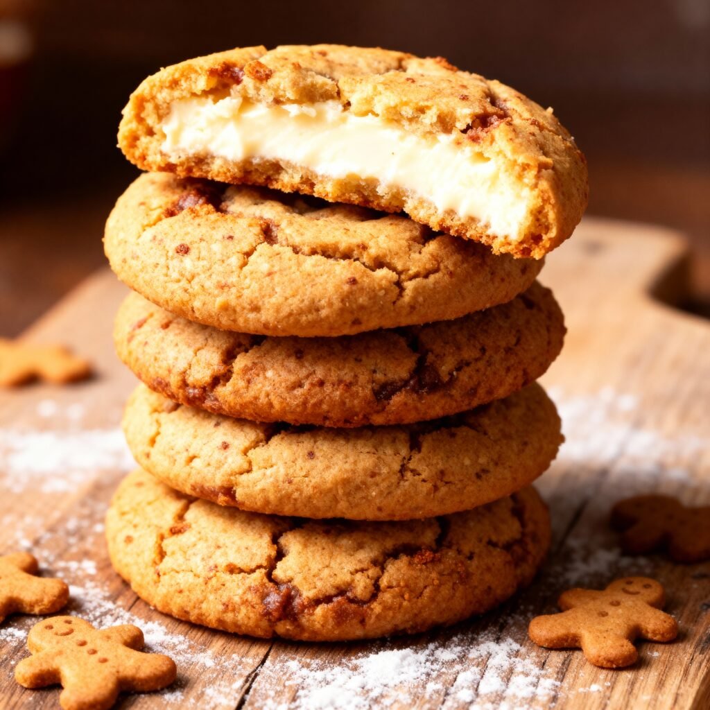 Gingerbread Cheesecake Cookies Recipe - rapidrecipes.blog