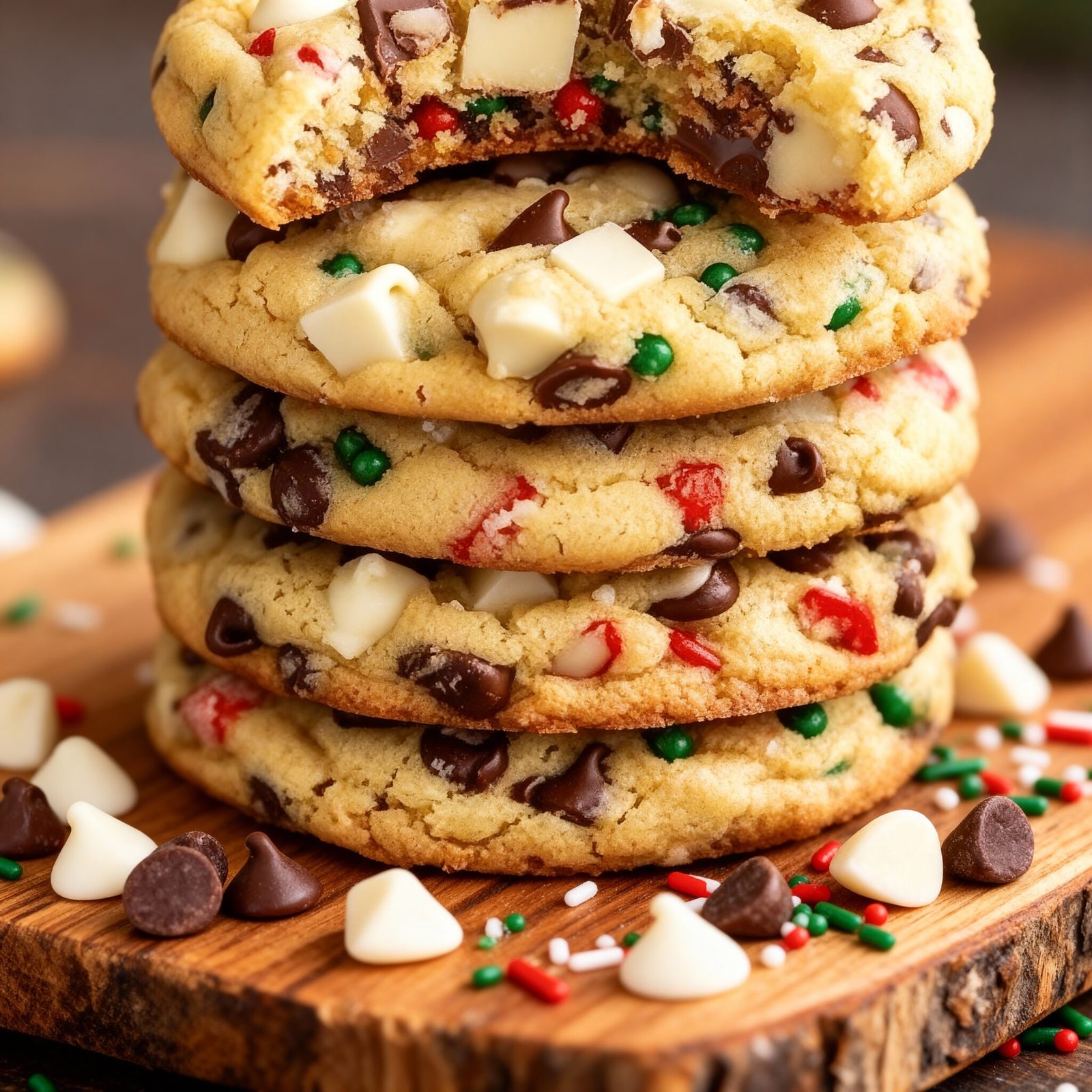 Winter Wonderland Chocolate Chip Christmas Cookies Recipe ...
